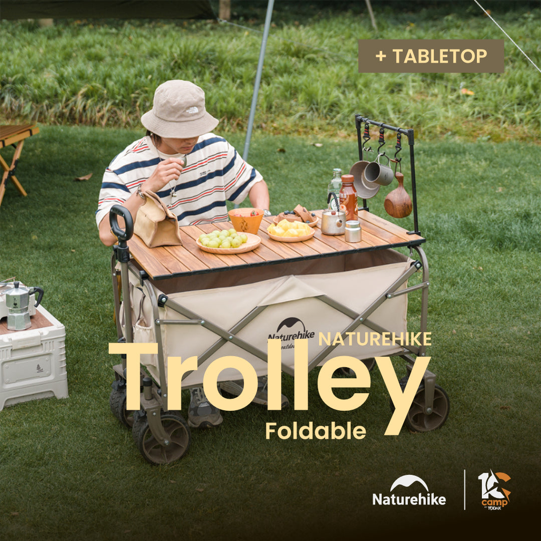 NH030-031-NH19PJ001 NATUREHIKE Outdoor Utility Portable Camping Stroll ...